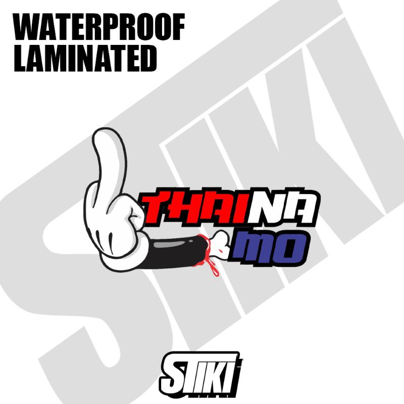 Thai Vinyl Sticker WATERPROOF LAMINATED | Shopee Philippines