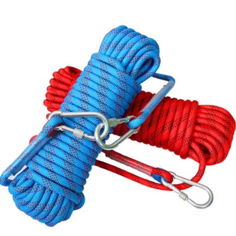 Utility Rope with 2 carabiners/snapling For Hard Use | Shopee Philippines