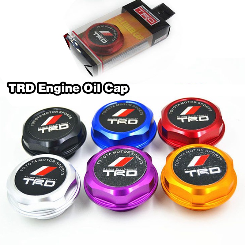 TRD Vehicle Oil Cap Racing Engine Tank Cover Engine Oil Cap for Toyota ...
