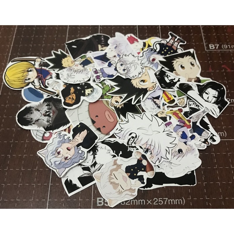HunterXHunter Anime Sticker Pack (40pcs) | Shopee Philippines