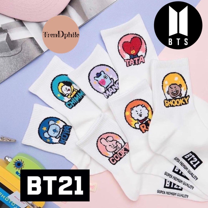 Korean Socks| BTS Iconic Socks • [DL] | Shopee Philippines