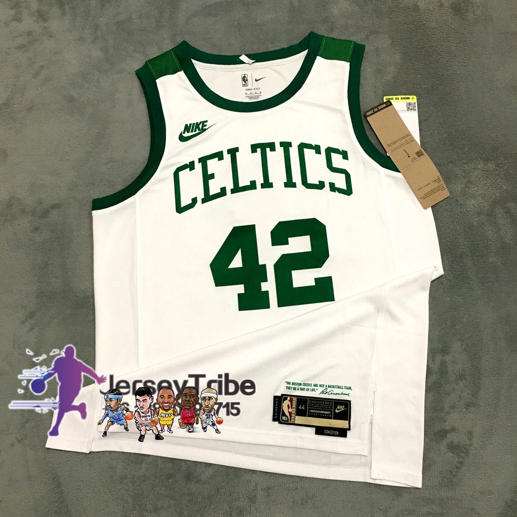 2021-22 NBA Basketball Men's Jersey Boston Celtics 42 Al Horford 75th ...