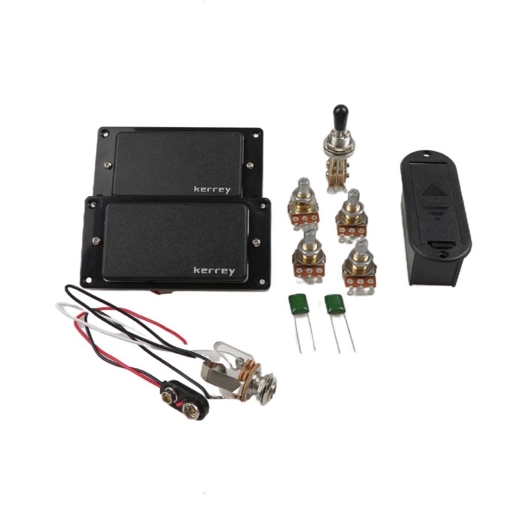 HS-EMG 81 85 Active pickup Humbucker Active 9V battery power supply ...