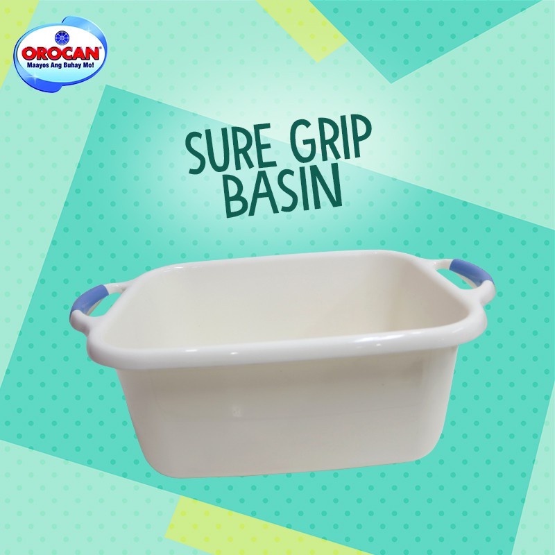 OROCAN 12L 16L 20L Sure Grip Deep RECTANGULAR Basin | Shopee Philippines