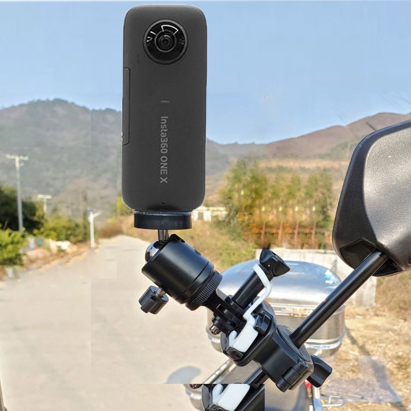 Bicycle Bike Motorcycle Handlebar Handle Bar Mount Adapter with 360 ...
