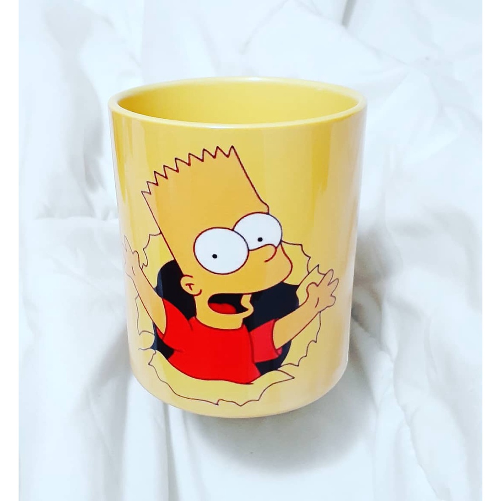BART SIMPSON COFFEE MUG YELLOW | Shopee Philippines