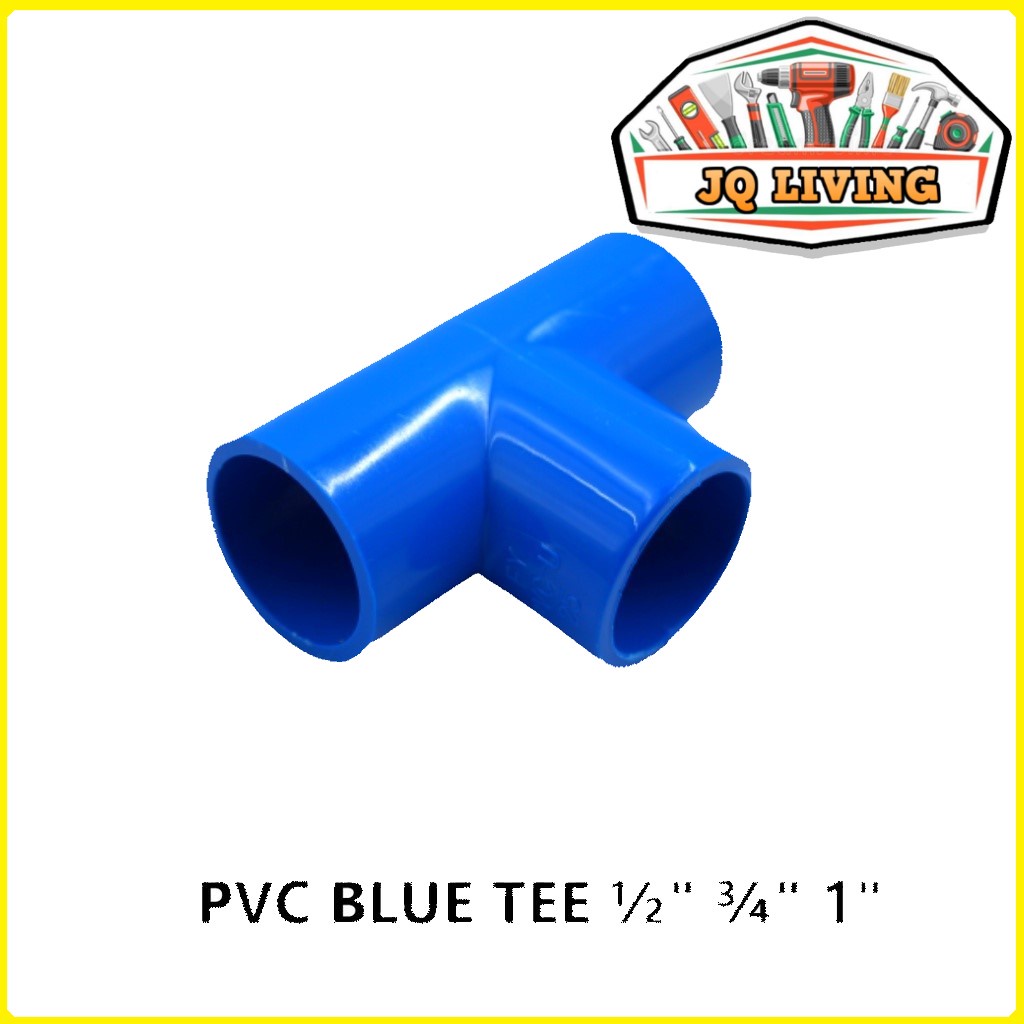 PVC Blue Fittings 1/2" 3/4" 1" (Elbow, Tee, Coupling, Male Adaptor ...