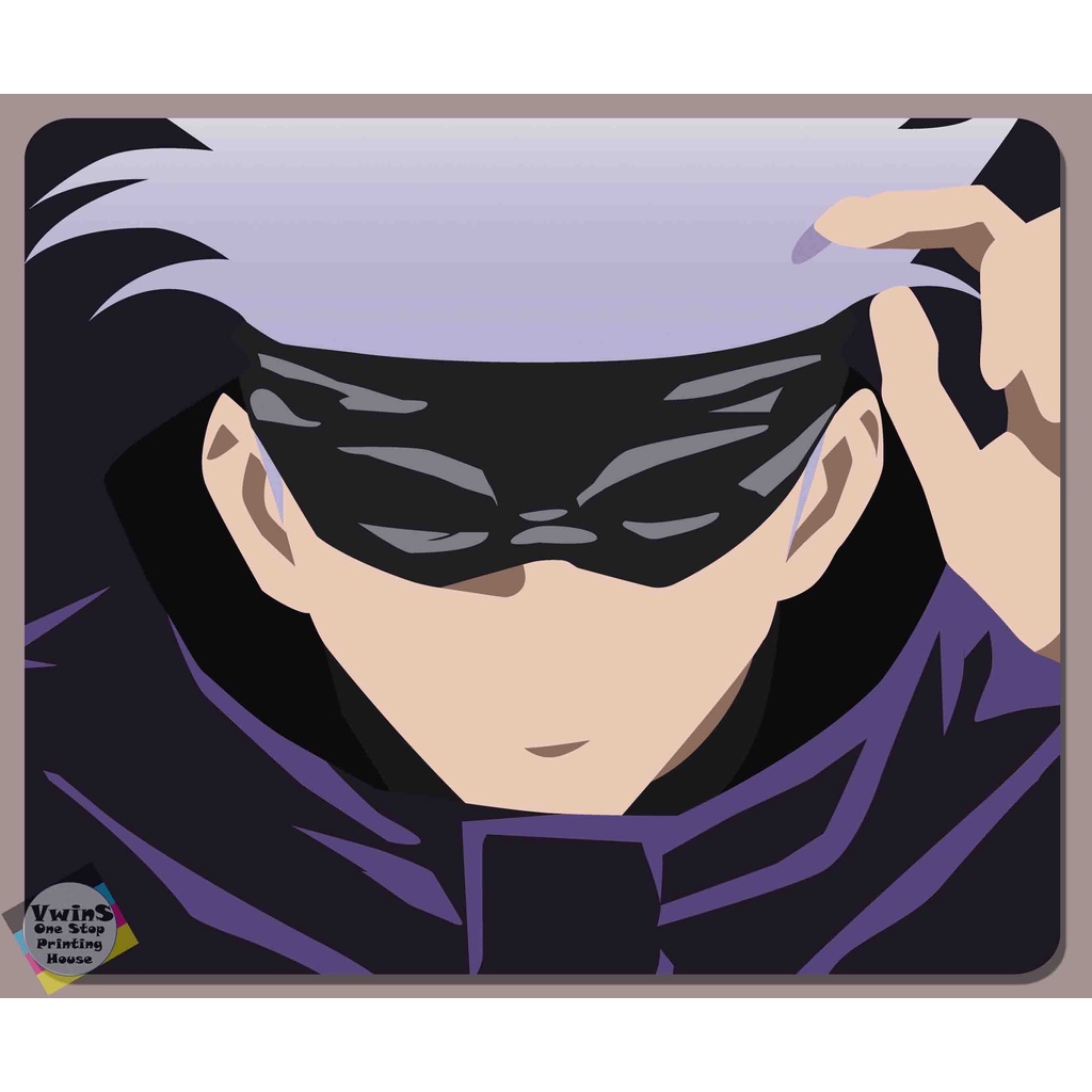 Jujutsu Kaisen Design Mouse pad Part 1 of 2 Satoru Gojo, Masamichi Yaga ...