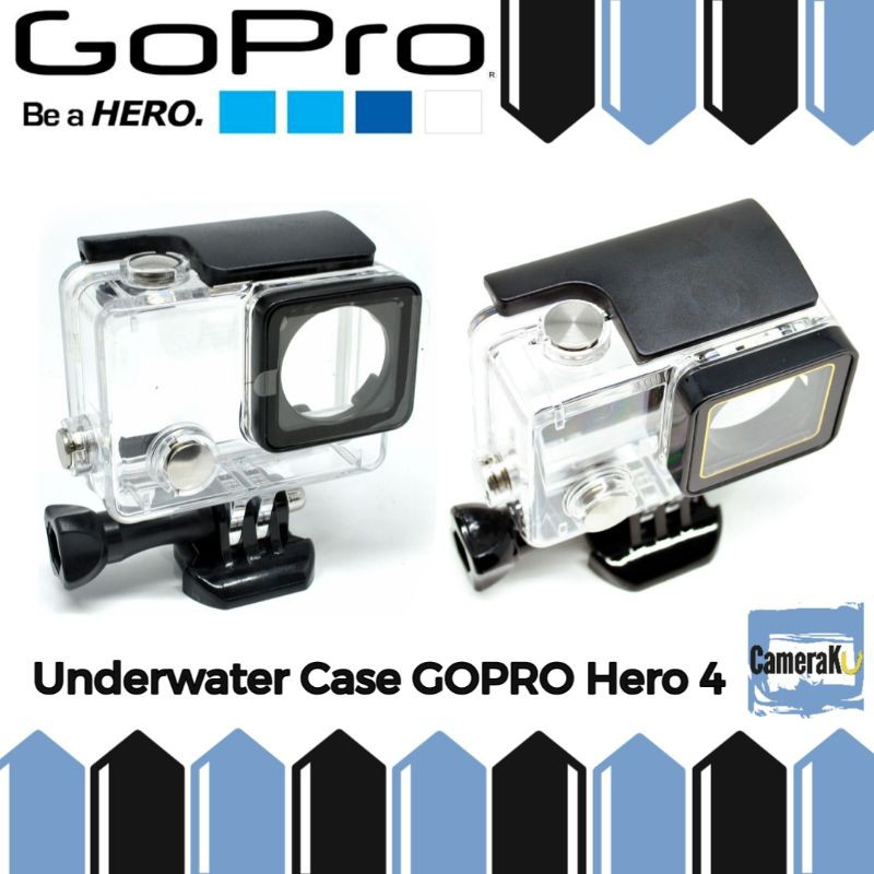 Underwater Case / Waterproof Case For Gopro Hero 4 (1 Set) | Shopee ...