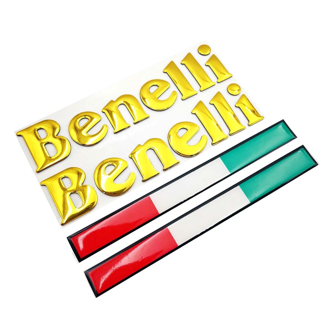 Motorcycle 3D Sticker Benelli Design for Motorcycle with Italia ...