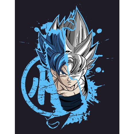 IRON ON - ANIME - DRAGON BALL Z Design size print Ready to Press to any ...