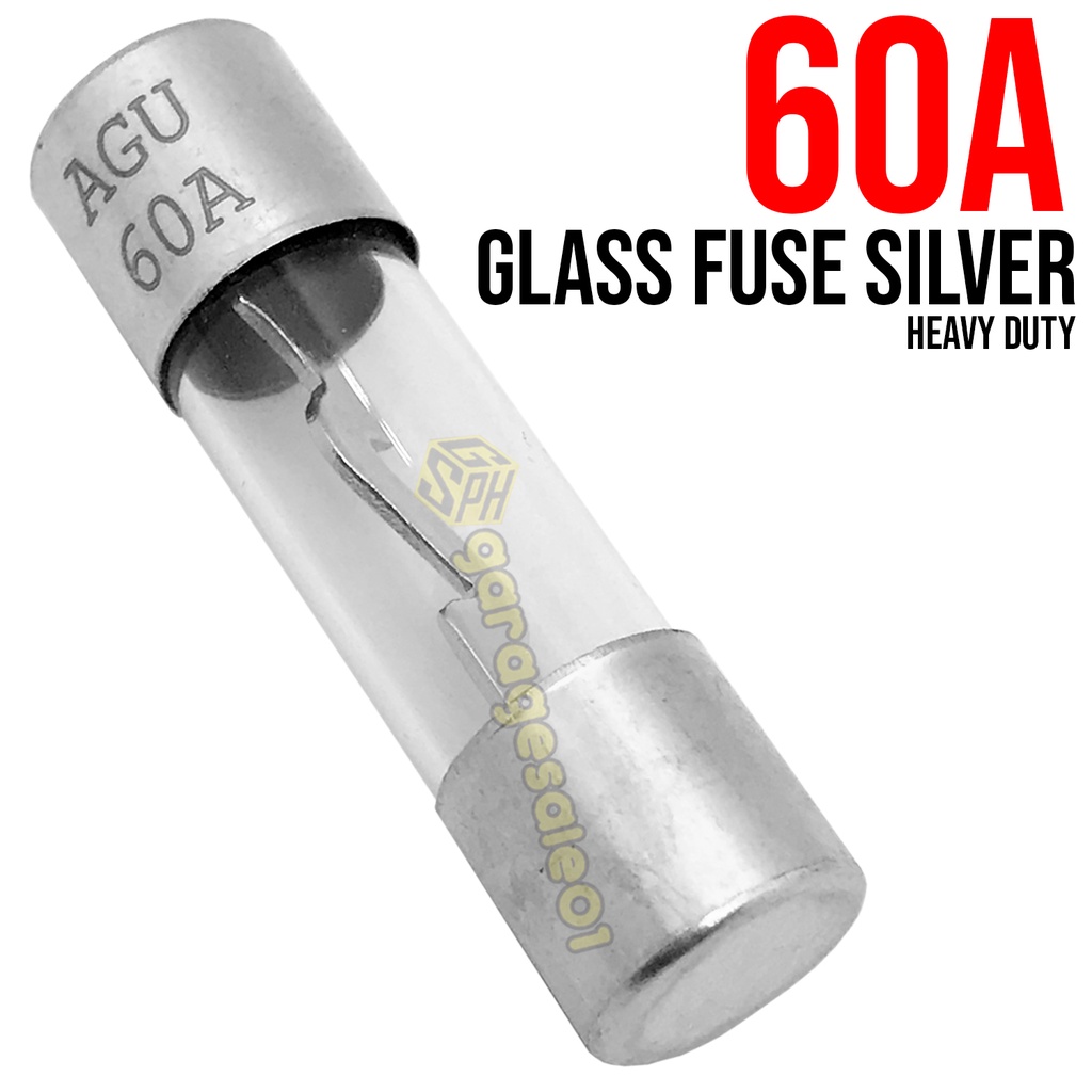 Car Audio Refit Fuse Holder 8 Gauge 60A DC 12V & Fuses | Shopee Philippines