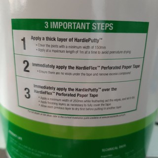 Hardieflex Putty Hardie Putty Jointing Compound for HardieFlex | Shopee ...