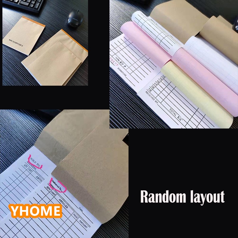 50 Page Order Delivery Receipt Carbonless Copy Resibo Wholesale Price ...