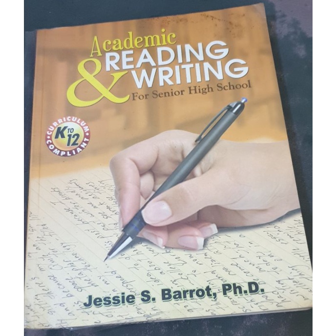 Academic Reading and Writing(Preloved Book) | Shopee Philippines