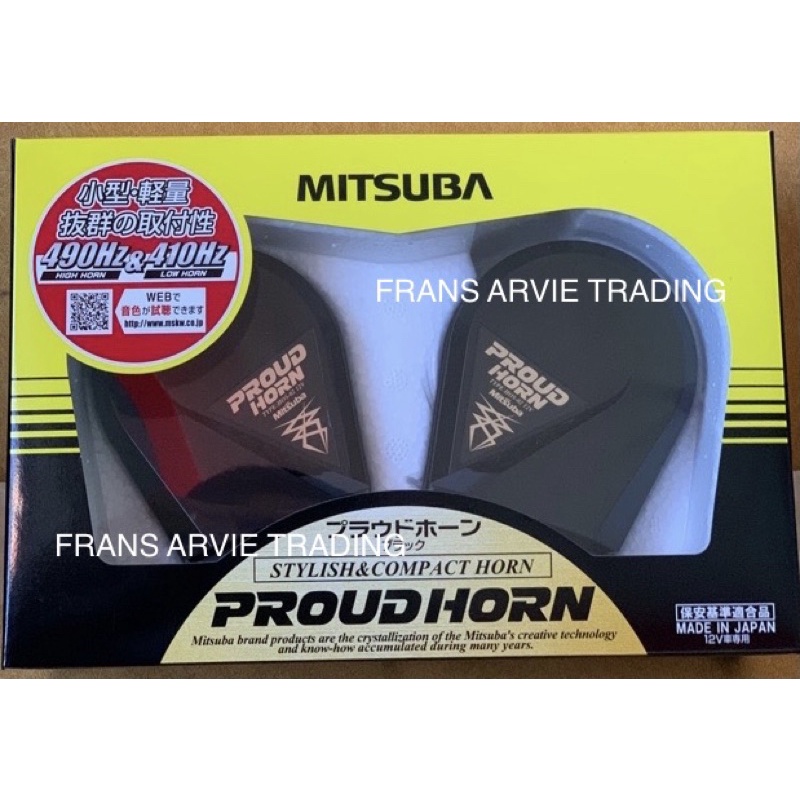 MITSUBA PROUD HORN Made in Japan 100% Original 12V | Shopee Philippines