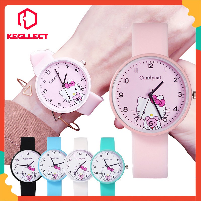 Hello Kitty Cute Girl Watch | Shopee Philippines
