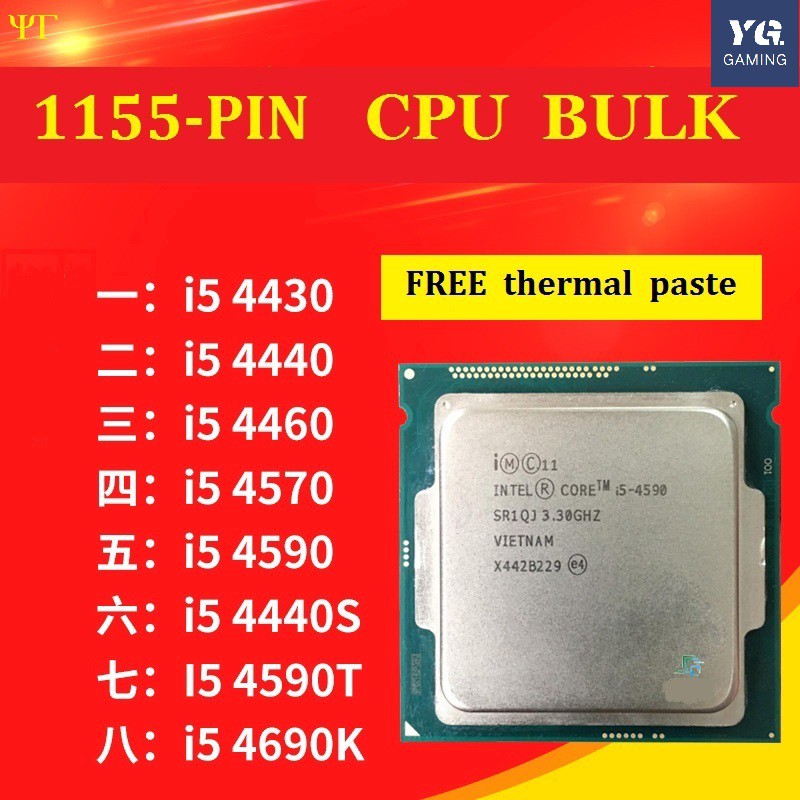 Intel Intel i5 4440 4460 4570 4590 4690/4670K CPU bulk 1150-pin ...