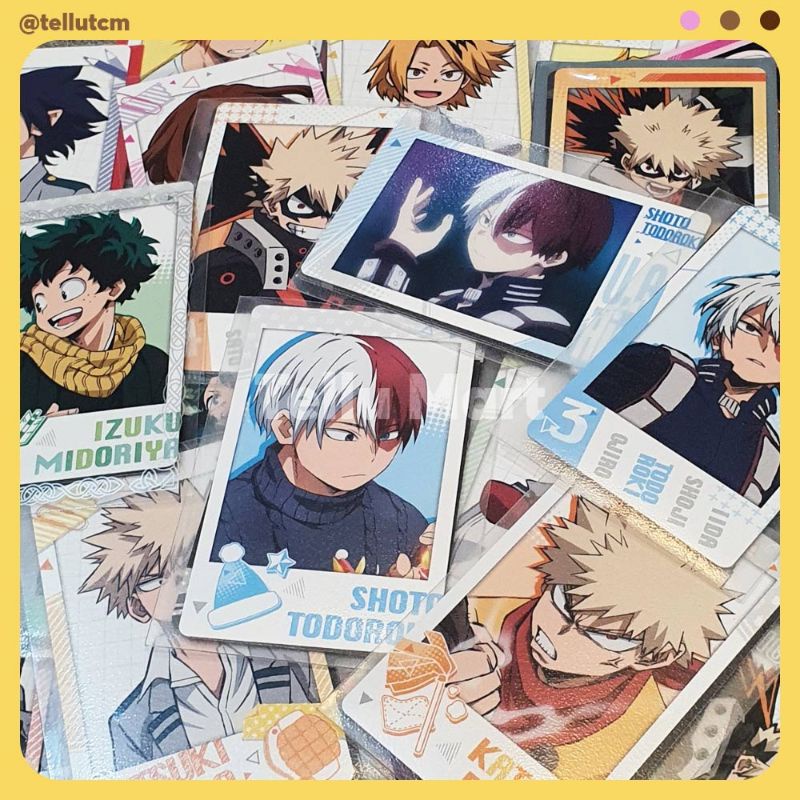 My Hero Academia MHA Snapmide Card (2-3A-3B) | Shopee Philippines