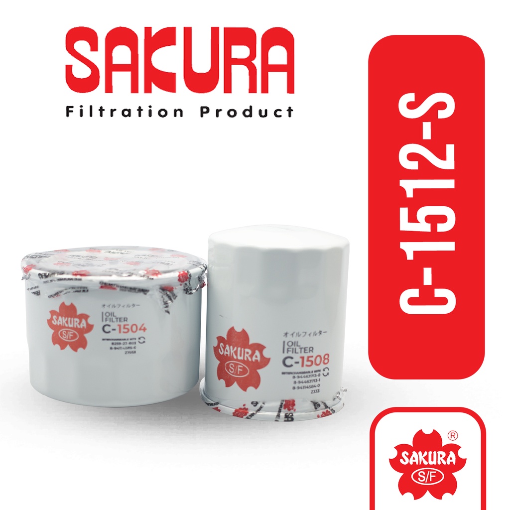 Sakura Oil Filter C1512-S | Shopee Philippines