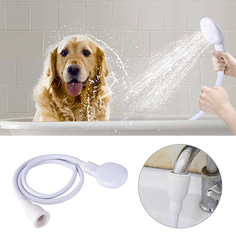 Pet Bathing Shower Tool for Dog Cat Cleaning Hot Washing Bath Sprayers ...