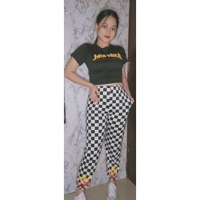 fire checkboard statment (terno) | Shopee Philippines