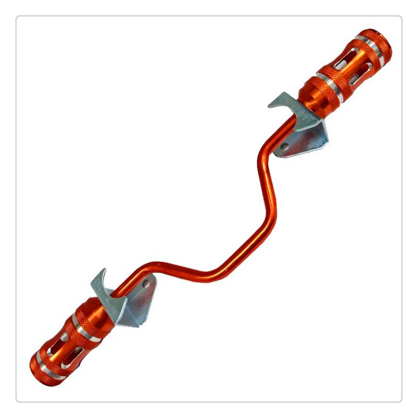 SpeedMOTO 42CM Slider foot rest step nut front for Motorcycle Universal ...