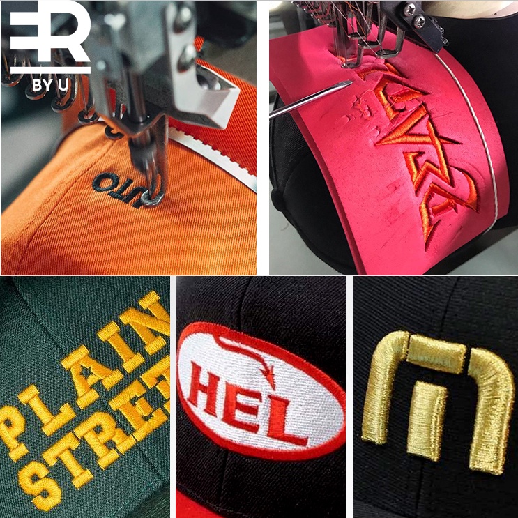 Custom Embroidered Caps and Hats - Personalized Logo or Text- - Ideal ...