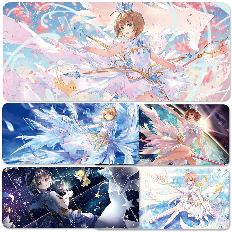 Variety Sakura Magic Card Mouse Pad Oversized Magic Card Girl Sakura ...