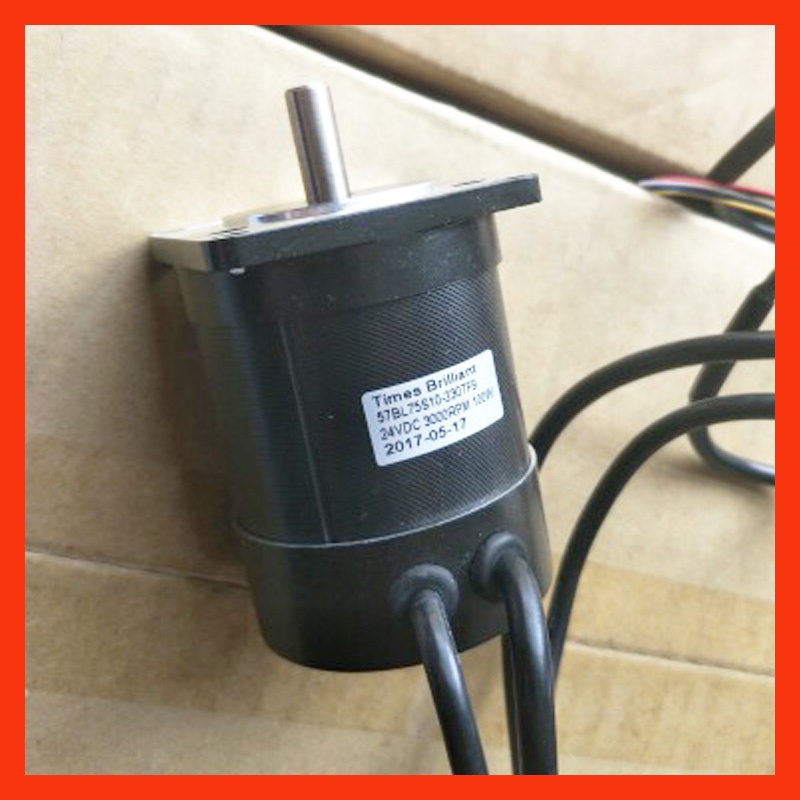 24V 100W 3000rpm Nema23 Brushless DC Motor bldc Nema 23 Engine | Shopee ...