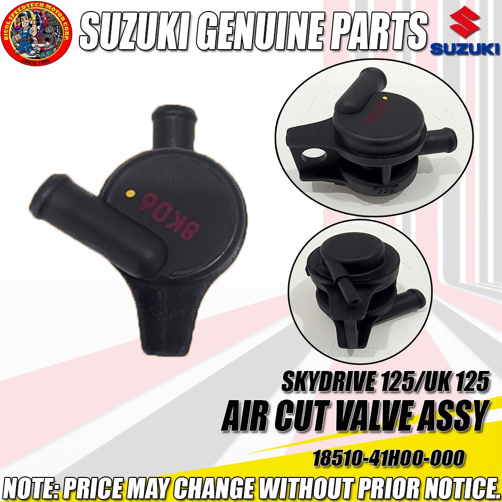 SKYDRIVE 125/UK 125 AIR CUT VALVE ASSY (SGP) (Genuine: 18510-41H00-000 ...