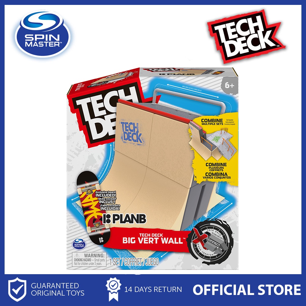 Tech Deck Big Vert Wall X-Connect Park Creator, Customizable and ...