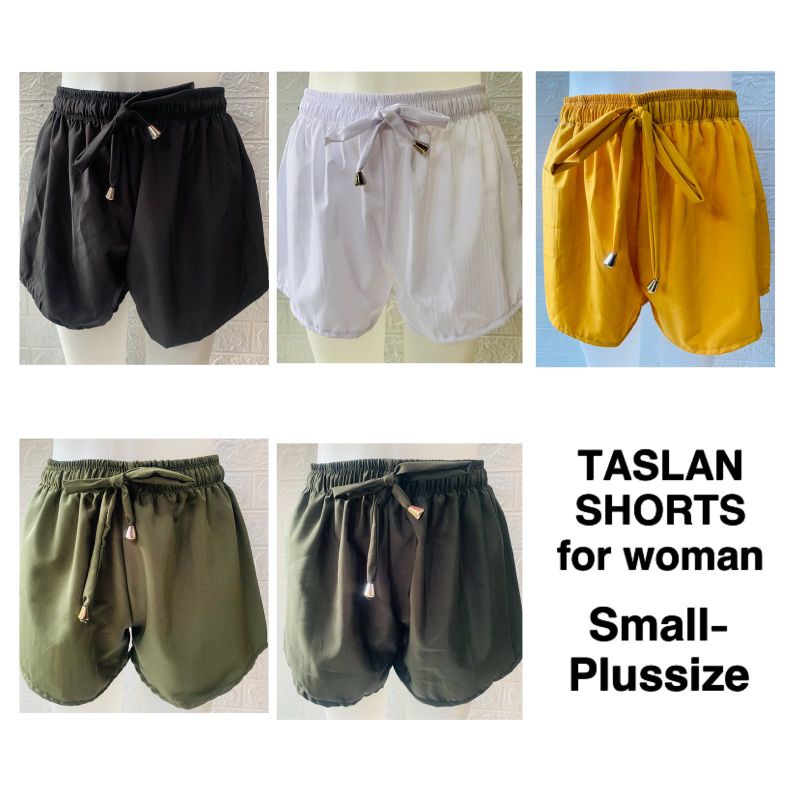 Taslan Shorts for woman Beach Board Walking Summer Swimming Gym ...