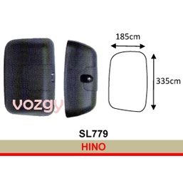 SIDE MIRROR HINO SL-789/SL779 SL AUTO MIRROR | Shopee Philippines