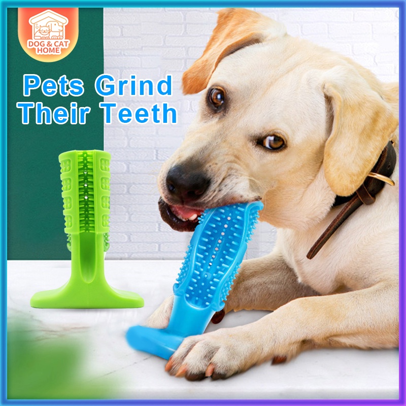Pet Dog Bite Stick Toy Chew Molar Puppy Teeth Cleaning Tool | Shopee ...