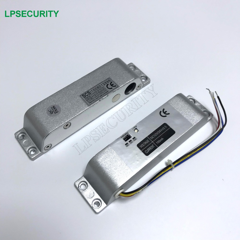 Plug-in Installed DC 12V Fail Safe Electric Bolt Lock for Door Access ...