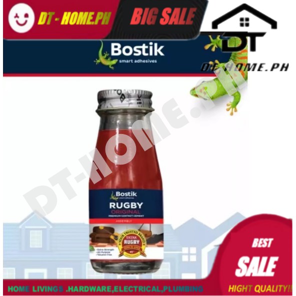 Bostik Rugby Original Premium Contact Cement 45ml/300ML | Shopee ...