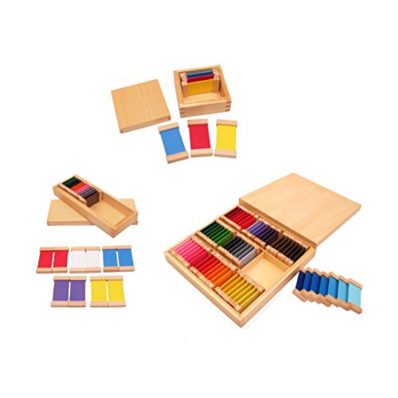 Montessori Box of Colored Tablets (3 Boxes) | Shopee Philippines
