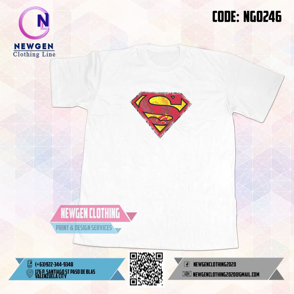 SUPERMAN SUPER MAN | STATEMENT GRAPHIC TEE | NewGen Clothing Inc ...