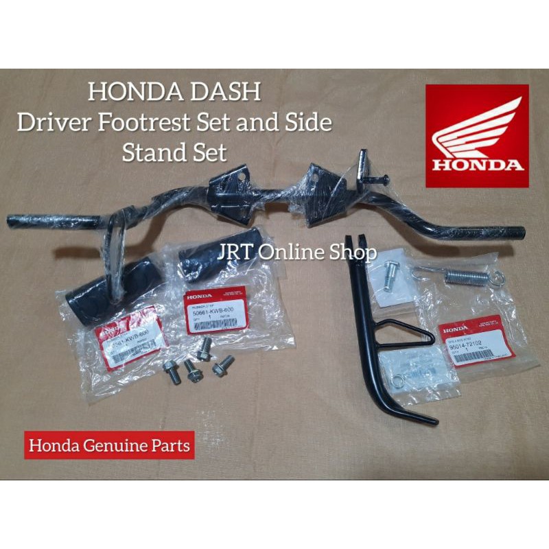 Honda Dash Driver Footrest with Sidestand Set | Shopee Philippines