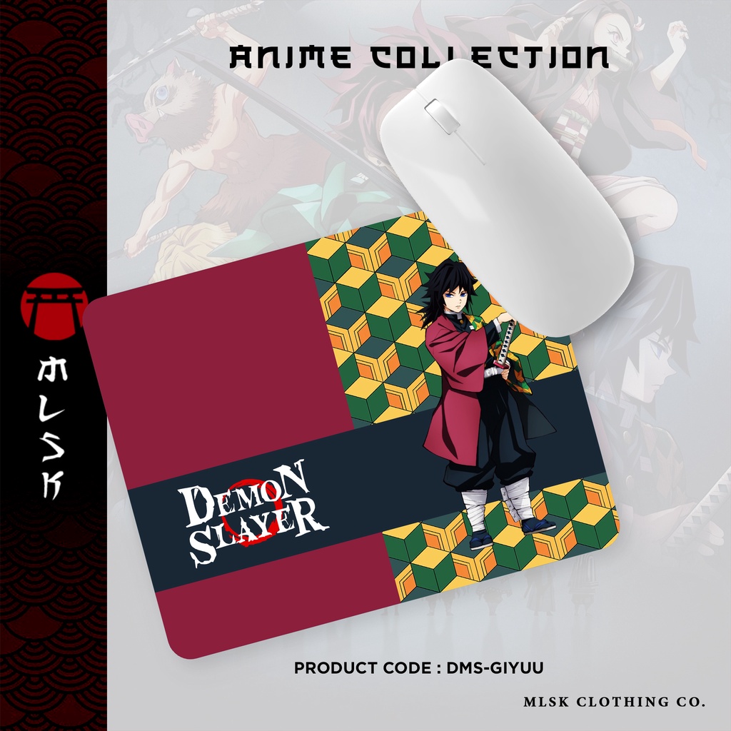 DEMON SLAYER ANIME MOUSE PAD TANJIRO NEZUKO ZENITSU HASHIRA GIYUU ...