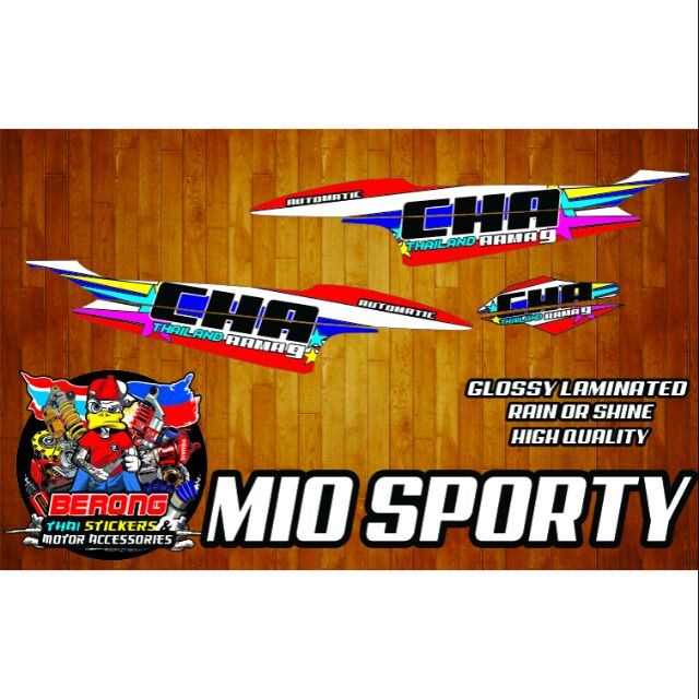 Mio Sporty Thai Decals | Shopee Philippines