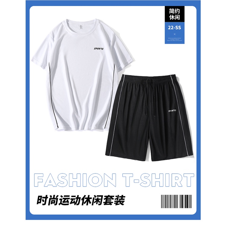 Simple and breathable Fashion Korean Casual Terno For men T-shirt ...
