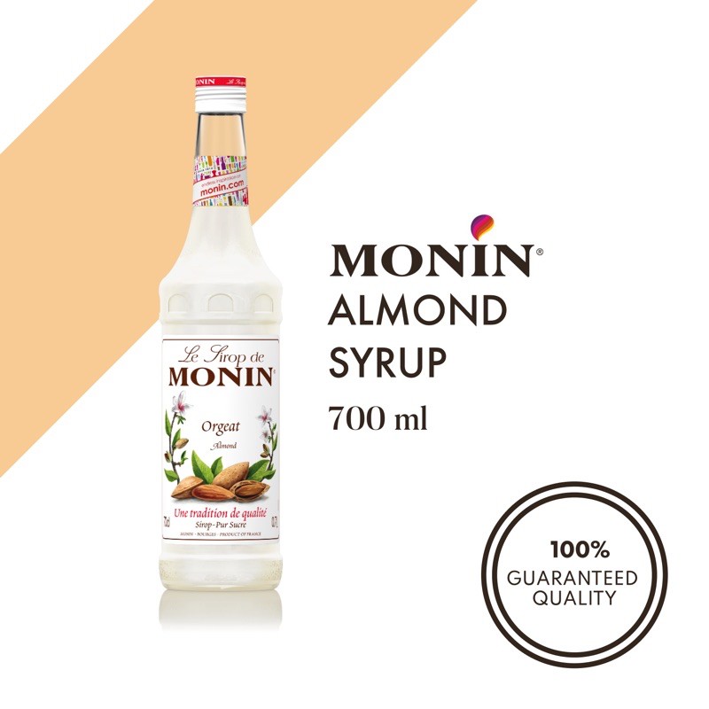 Monin Almond Syrup 700ml | Shopee Philippines
