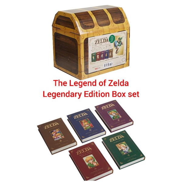 The Legend of Zelda - Legendary Edition box set (ON HAND) | Shopee ...