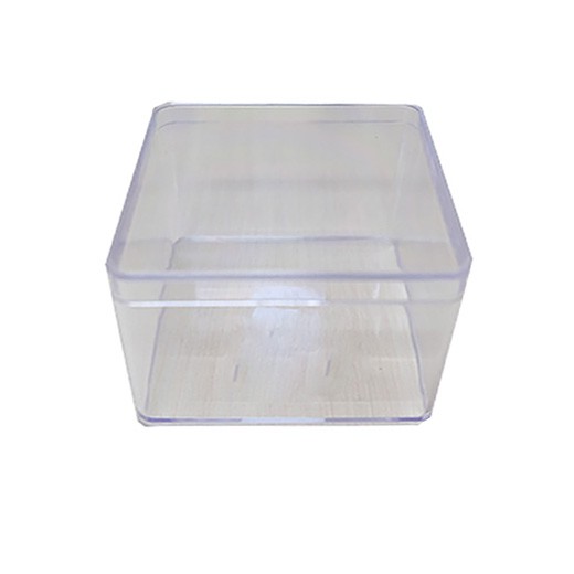 All About Baking - Square Acrylic Biscuit Container 8x8cm - 6pcs ...