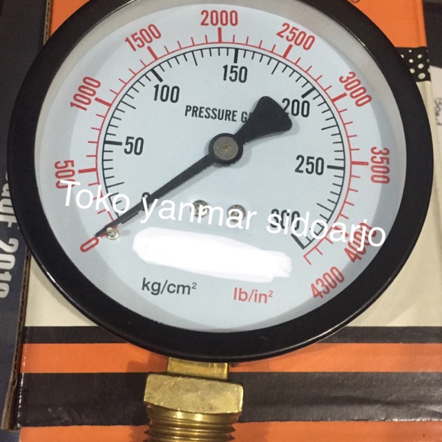 Manometer 4 inc dry air pressure 300 bar / kg | Shopee Philippines