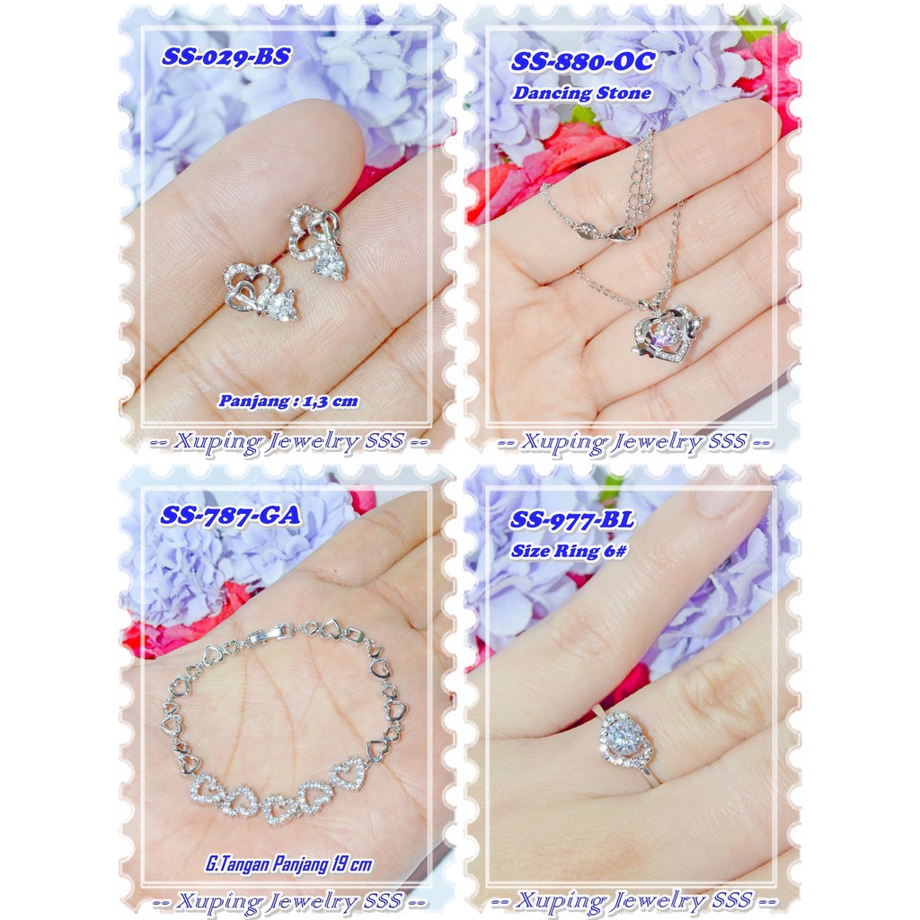 Gold Plated Accessories SET001150 Love Silver Original Xuping Brand ...