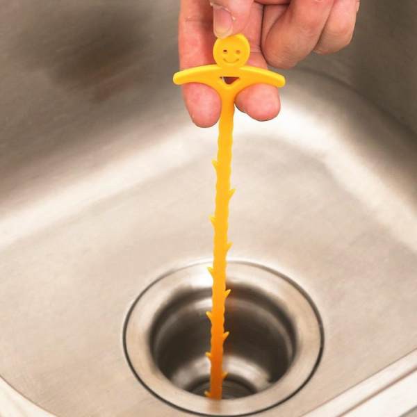 Kitchen Sink Toilet Drain Hair Cleaner Declogger Bathroom Clog Removal ...