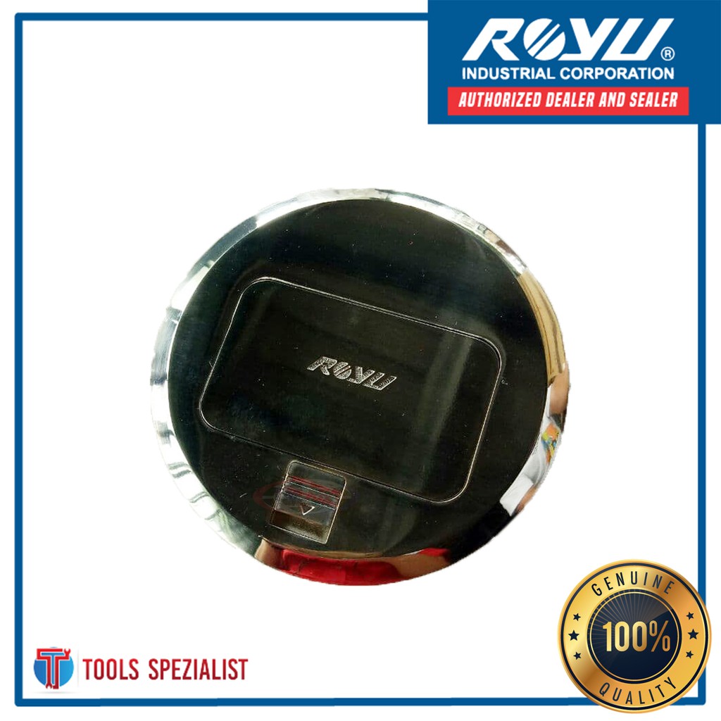 Royu Round Floor Outlet w/pop-up Silver RCF3 | Shopee Philippines